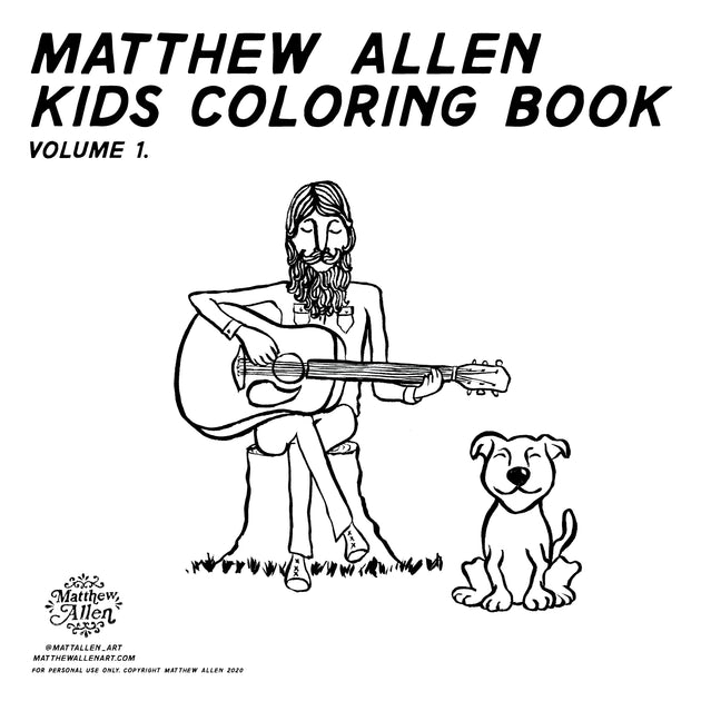 Matthew Allen Kids Coloring Book Vol 1 Matthew Allen Art matthew-allen-kids-coloring-book-vol-1-matthew-allen-art